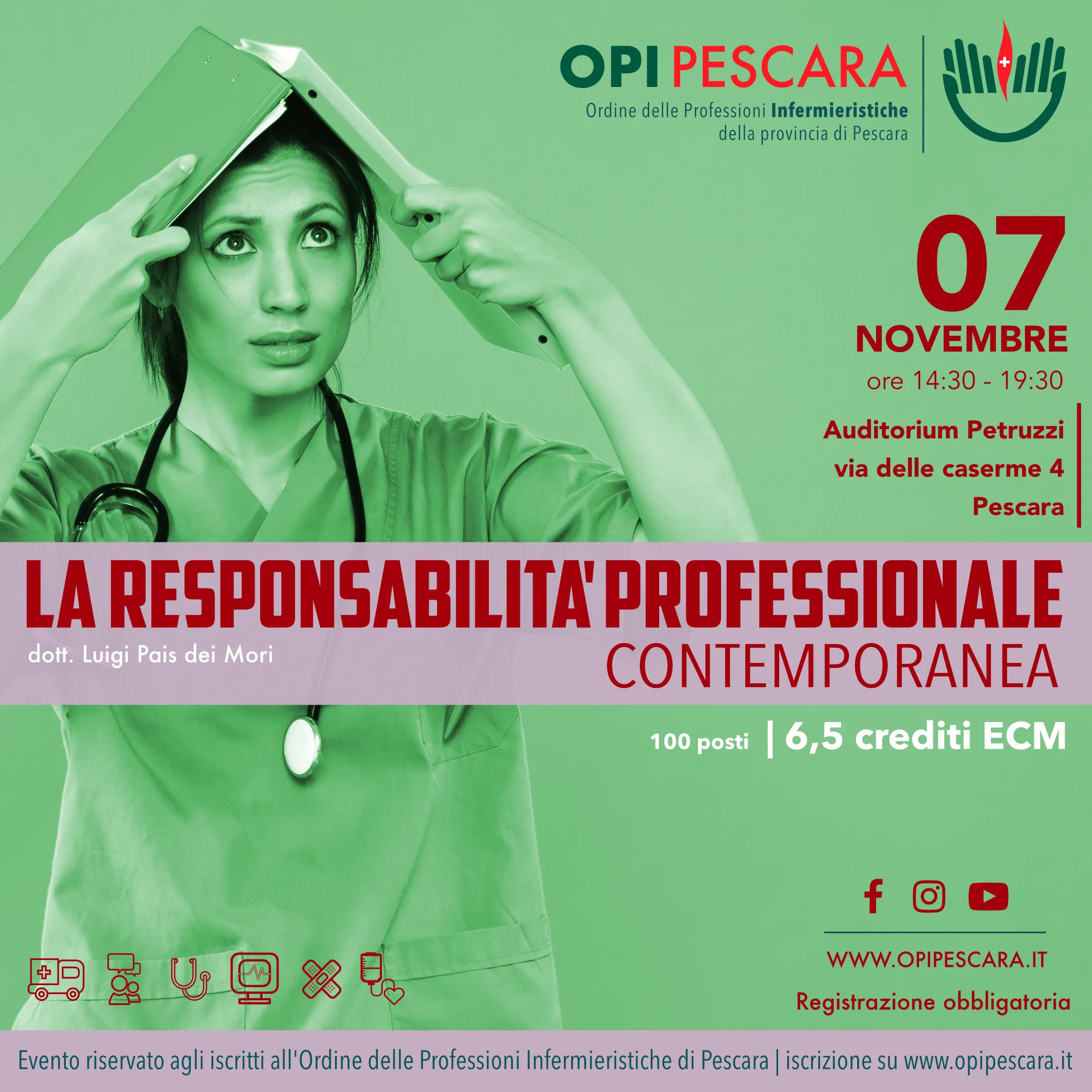 Eventi ECM – 7 e 8 Novembre 2023 - Opi Pescara